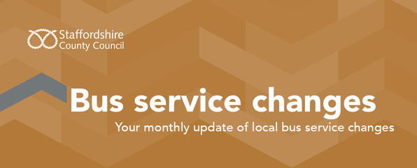 Bus Service Changes, November 2023 - Lichfield District