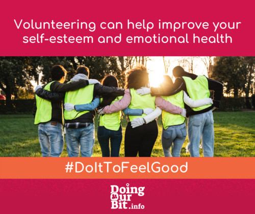 Giving back feels good!