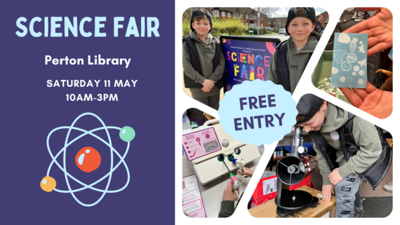 What's happening at Your Library in the South Staffordshire area in May
