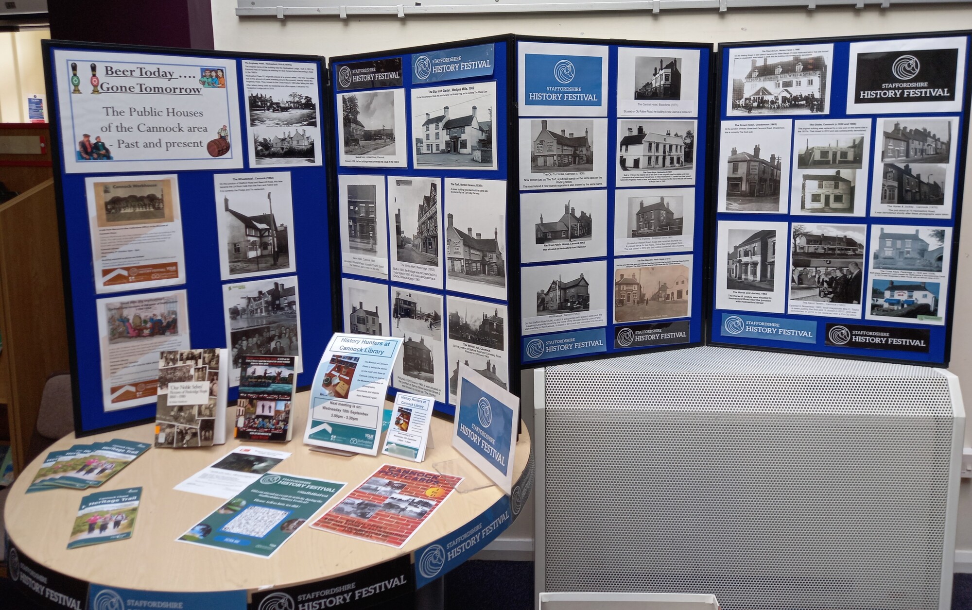Autumn at Your Library in the Cannock Chase area