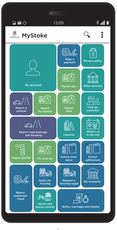 Stoke-on-Trent is 'on the app' with more ways to contact us