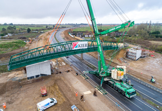 A13 full closure this weekend