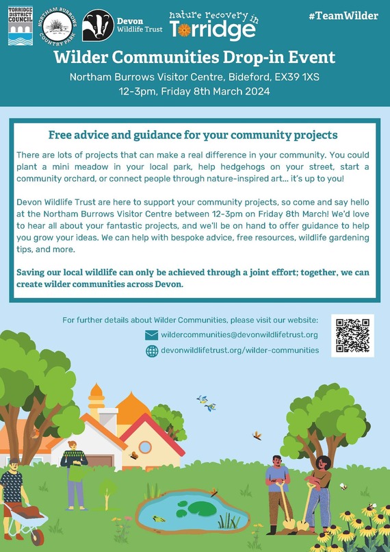 Join the Wilder Communities Drop-in Event at the Northam Burrows on ...