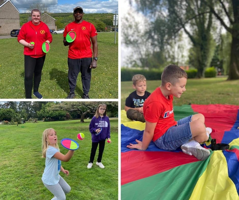 Play in the park | Chwarae yn y parc