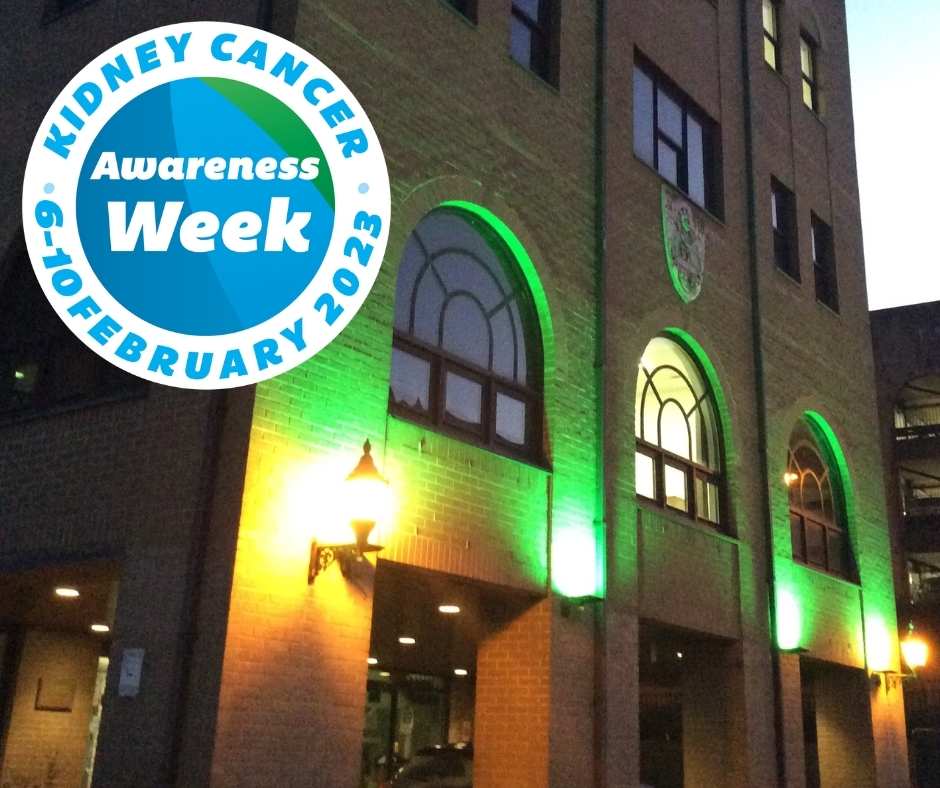 Go green for Kidney Cancer Awareness Week | Ewch yn wyrdd ar gyfer ...