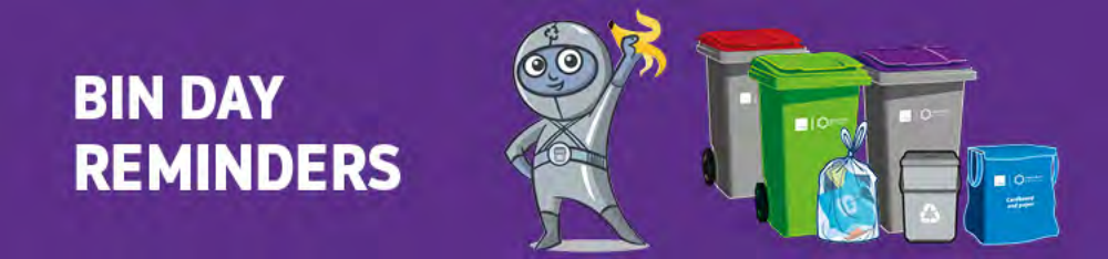 Bank holiday bin collections reminder