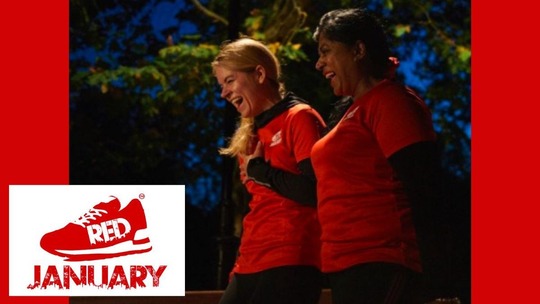 Get moving for RED January, join a social group, or learn something new ...
