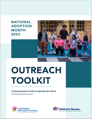 NOW AVAILABLE! The Official National Adoption Month Outreach Toolkit