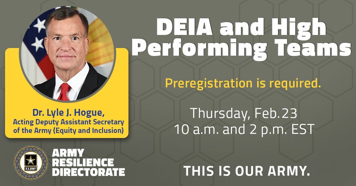 Please Join Us on February 23 for the ARD Outreach Webinar "DEIA and ...