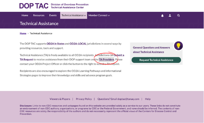 DOP TAC: November 2024 (OD2A: LOCAL)