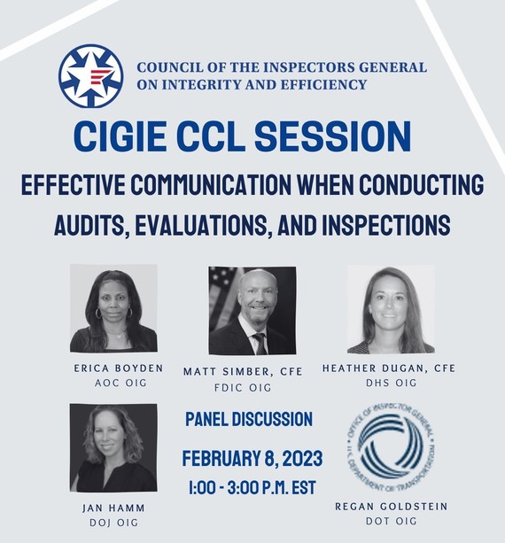 Reminder! CCL: Effective Communication When Conducting Audits ...