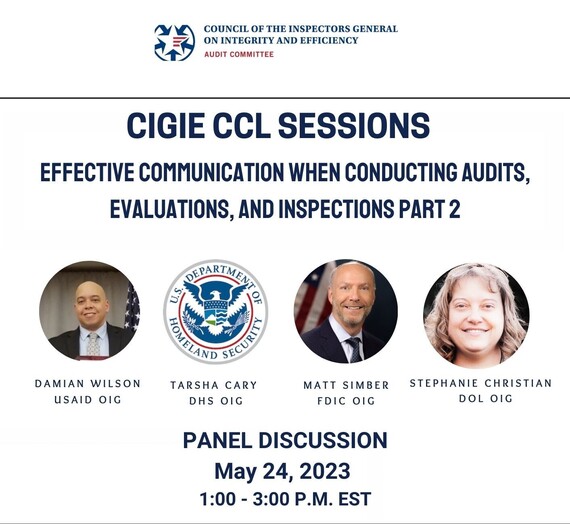 Effective Communication When Conducting Audits, Evaluations, and ...