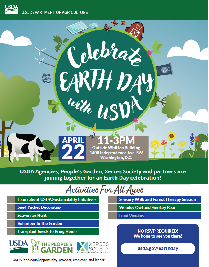 Celebrate Earth Day with USDA