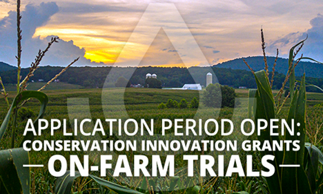Apply Now for Conservation Innovation Grants On-Farm Trials