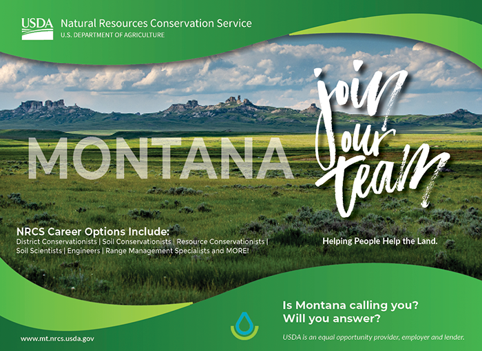 Pathways Intern Job Openings with NRCS in Montana
