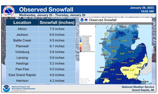 Winter Weather Briefly Returns to the Midwest and Northeast