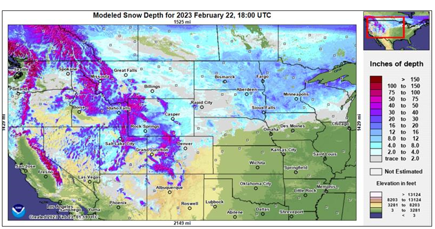 Another powerful winter storm cycle sweeps across the U.S.