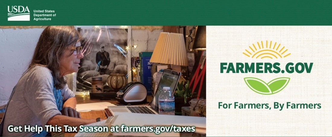 It’s tax season! Let farmers.gov help