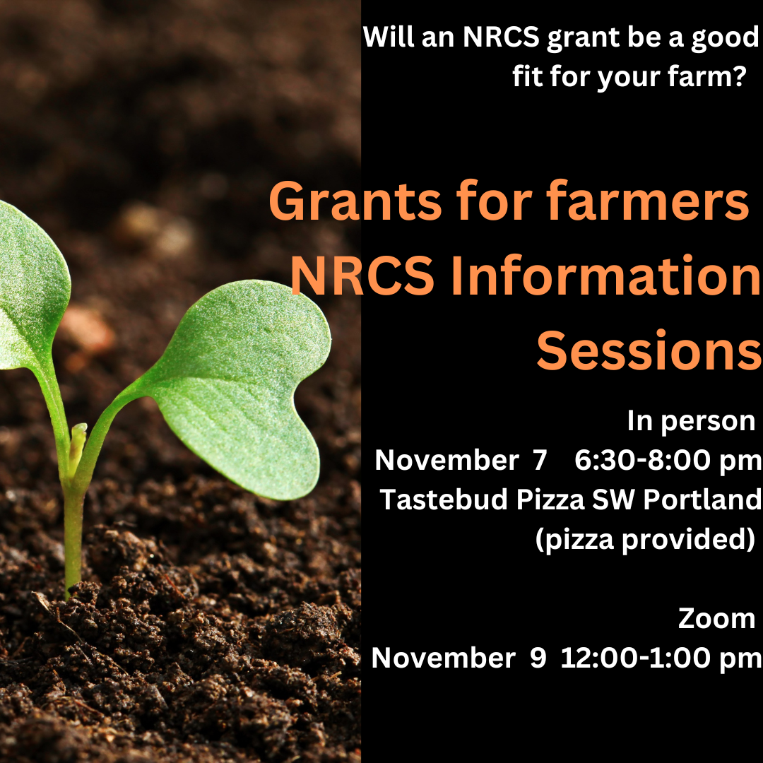 Join us for an NRCS Informational Session