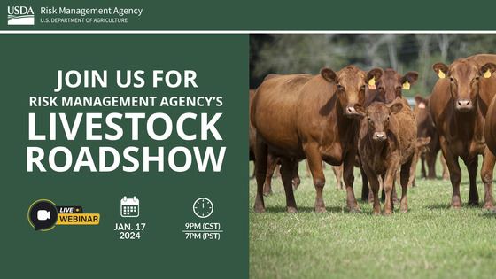 Illinois-RMA’s Livestock Roadshow virtual session is coming up on ...