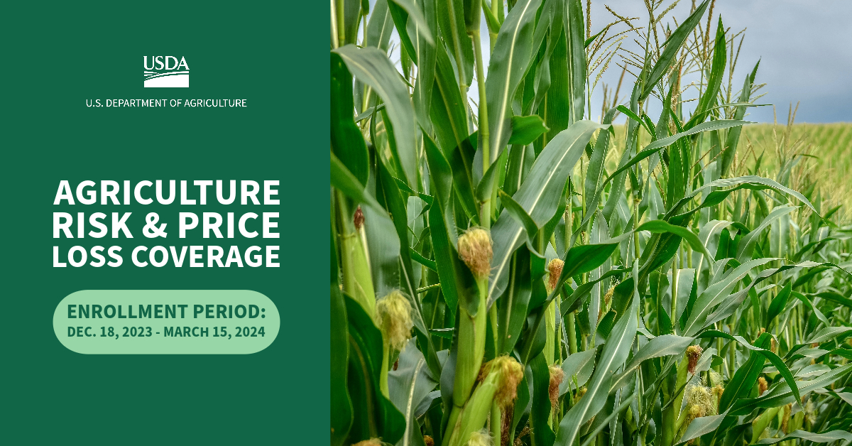 Reminder - Agricultural Producers Have Until March 15 to Enroll in USDA ...