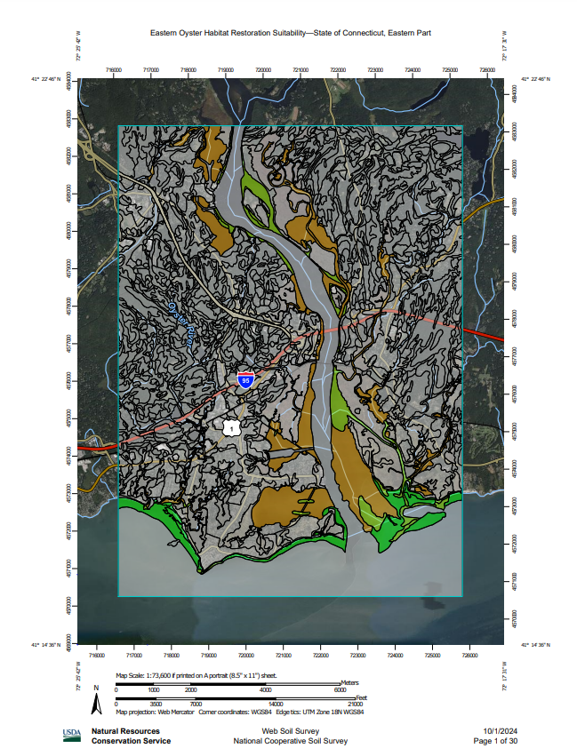 Long Island Sound Coastal Zone Soil Survey – Connecticut Shoreline Data ...
