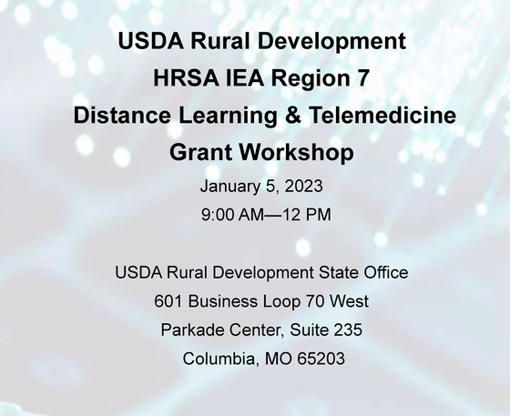 USDA Rural Development Grant Workshop