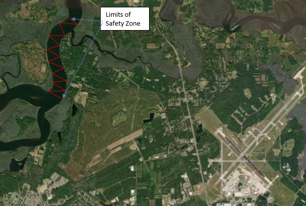 Coast Guard establishes safety zone on the Whale Branch in Beaufort ...
