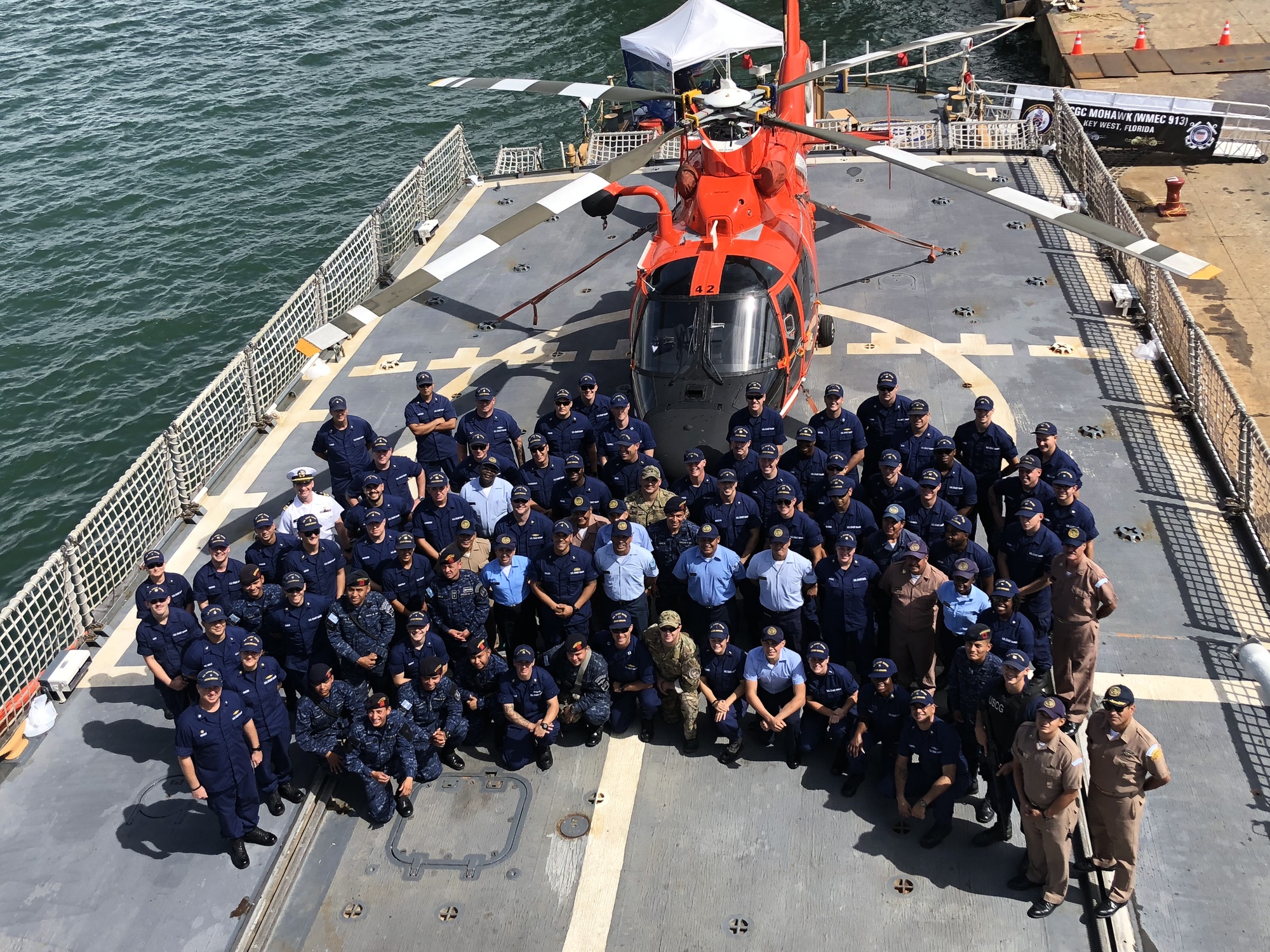 PHOTO RELEASE: Coast Guard Cutter Mohawk returns to Key West after 42 ...