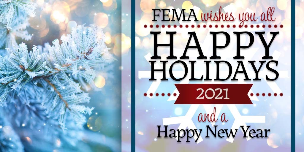 FEMA Bulletin Week of December 21, 2021