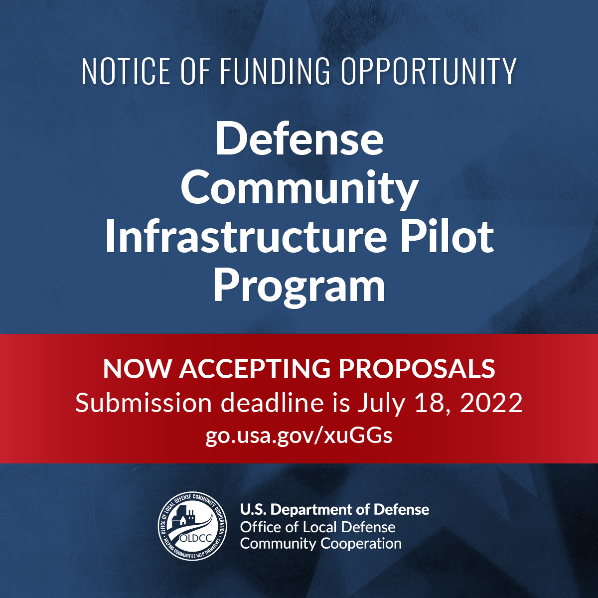 Defense Community Infrastructure Pilot Program – FY2023 Competition Now ...