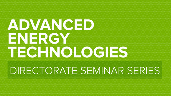AET UPDATE: REMINDER: April's AET Directorate Seminar Begins at 10 a.m.