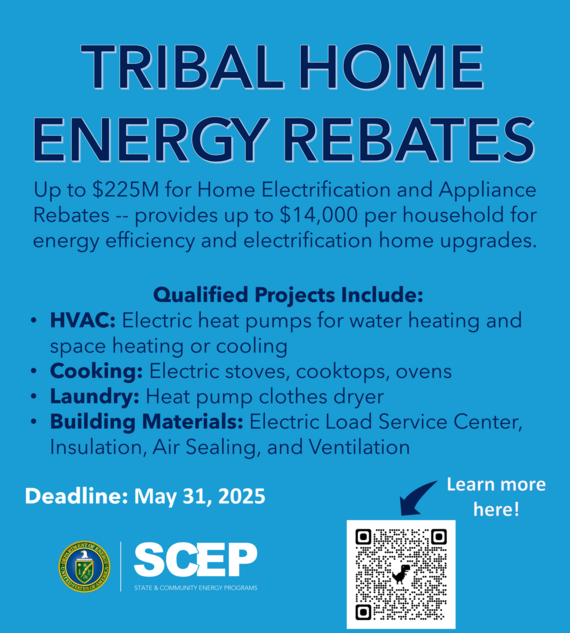 Tribal Home Energy Rebates Webinar for Tribal Leaders
