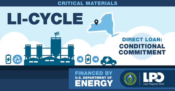 LPO Breaking News: $375 Million Conditional Commitment to Li-Cycle for ...