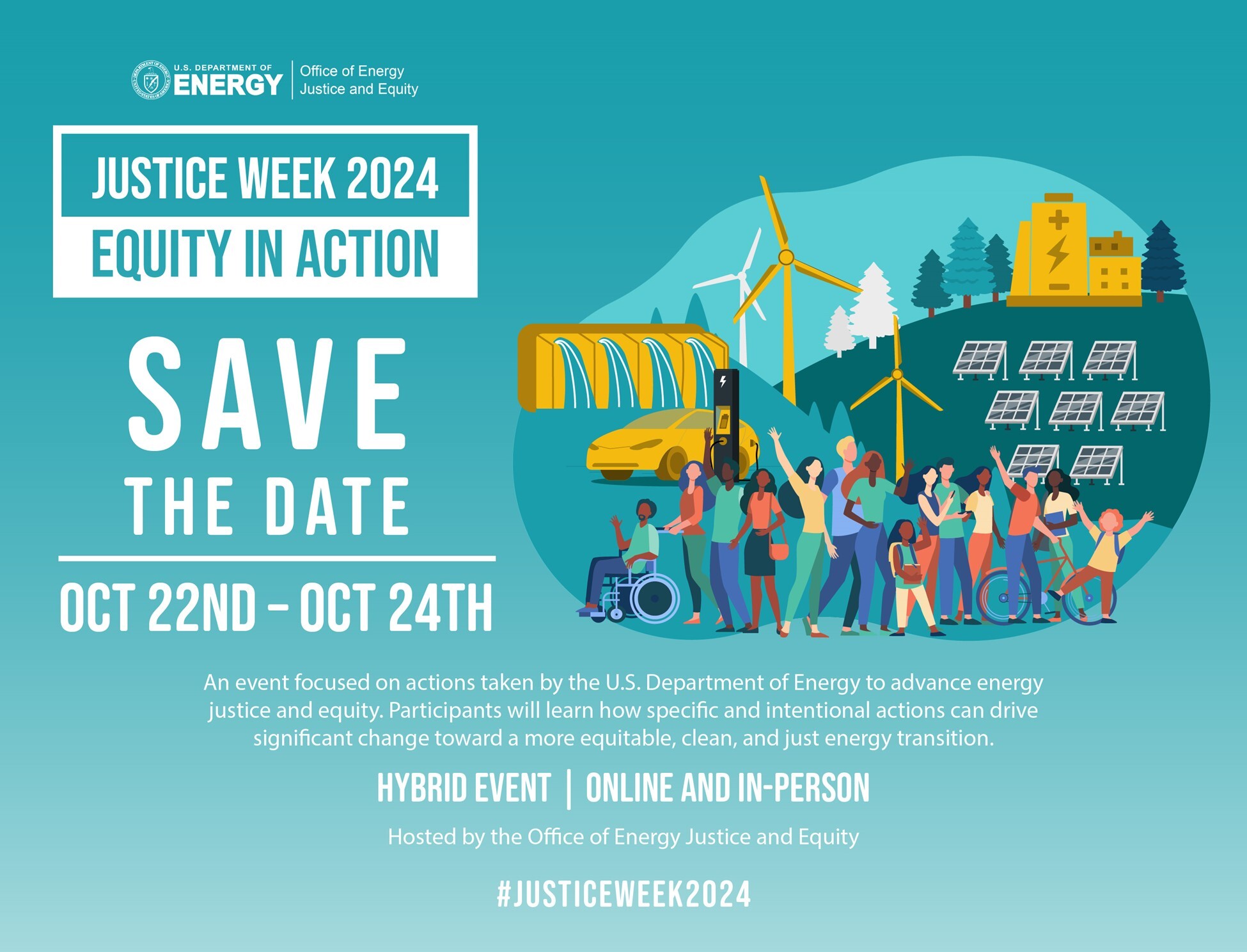 📅 SAVE THE DATE: Join us for Justice Week 2024 | Equity in Action, Oct ...