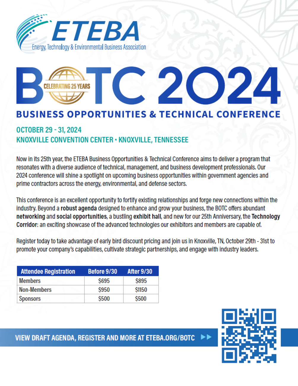 Register for the ETEBA Business Opportunities and Technical Conference ...