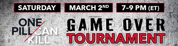 GAME OVER: DEA's One Pill Can Kill Tournament Returns