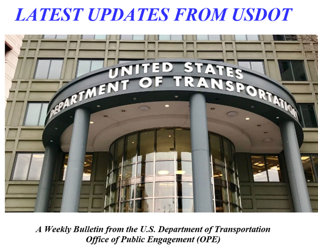 Latest Updates from USDOT