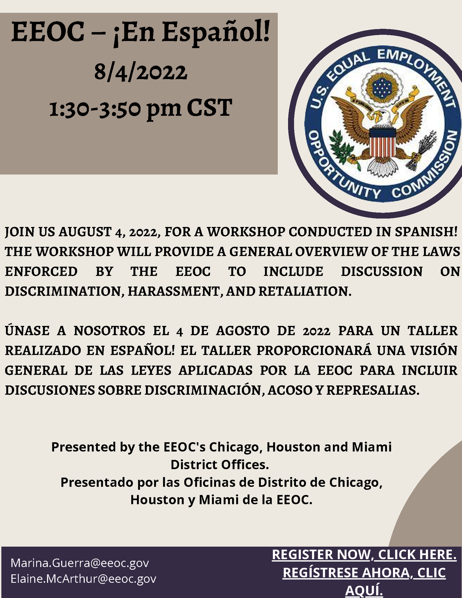 EEOC Training En Espanol.