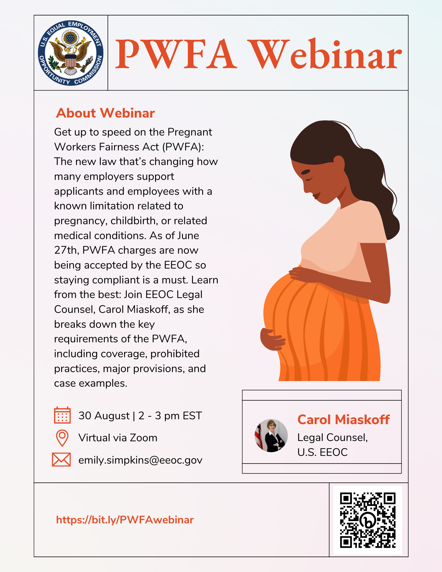 Free webinar on the Pregnant Workers Fairness Act: Register today!
