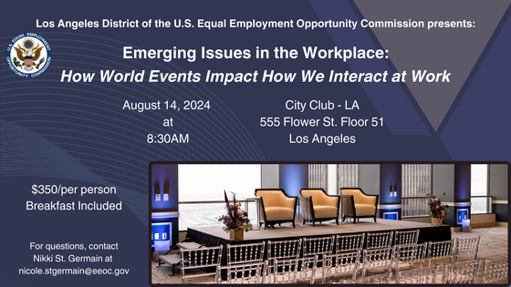 Join LA's Workshop on How World Events Impact Interactions at Work
