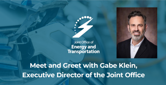 Webinar Recording Available: Meet and Greet with Gabe Klein, Joint Office Executive Director