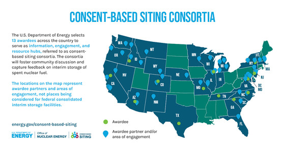 NEWS: U.S. DEPARTMENT OF ENERGY AWARDS $26 MILLION TO SUPPORT CONSENT ...