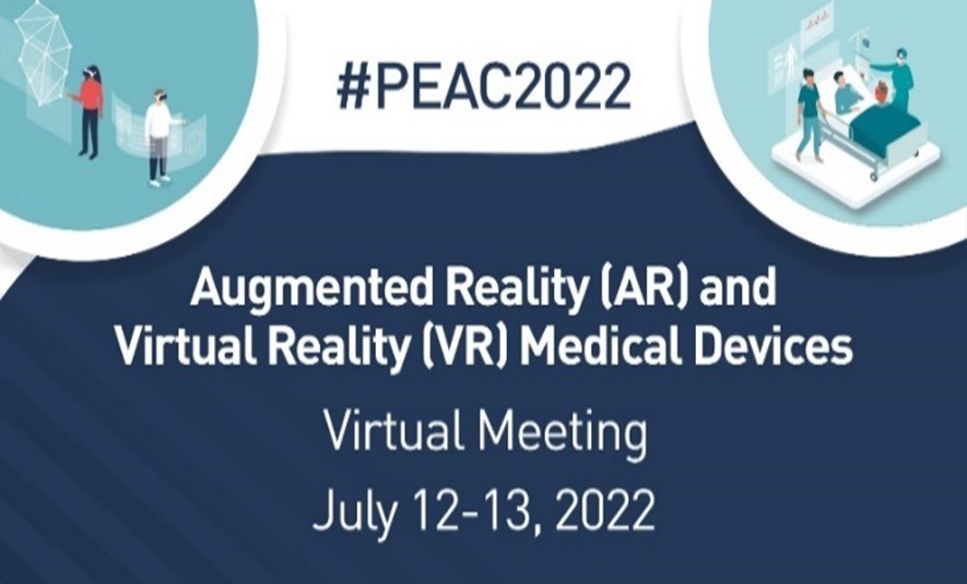 Announcing Virtual PEAC Meeting on AR and VR Medical Devices