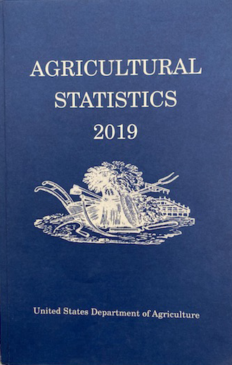 Agricultural Statistics 2019 - Your Connection to the latest Ag Sector Data