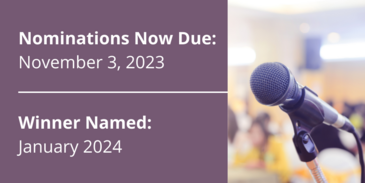 Nomination Deadline Extended! 2024 ODP Early Stage Investigator Lecture