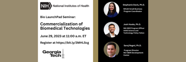 NIH Entrepreneurship News: Biomedical Innovators Conference ...