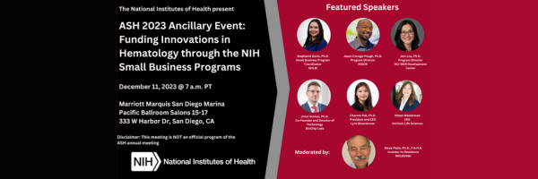 NIH Entrepreneurship News: SBIR/STTR Fall Innovation Conference, NCI's Peer Learning and ...