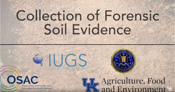 Now Available: Forensic Soil Evidence Collection Training Video