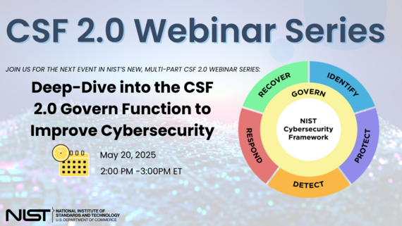 CSF 2.0 Webinar Series: Deep-Dive into the Govern Function